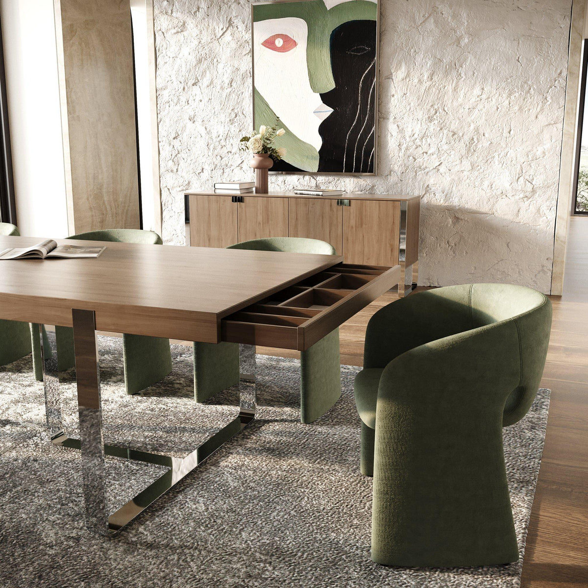 Modrest Pauline Modern Dining Table — GAILS FURNITURE (Goodyear,AZ)